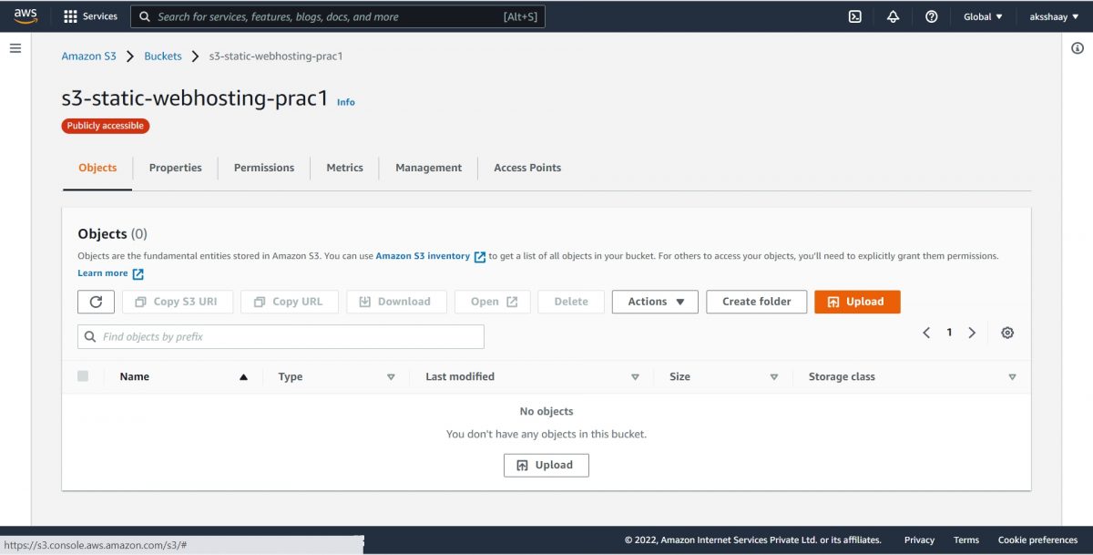 Hosting static website using S3 bucket and Route53