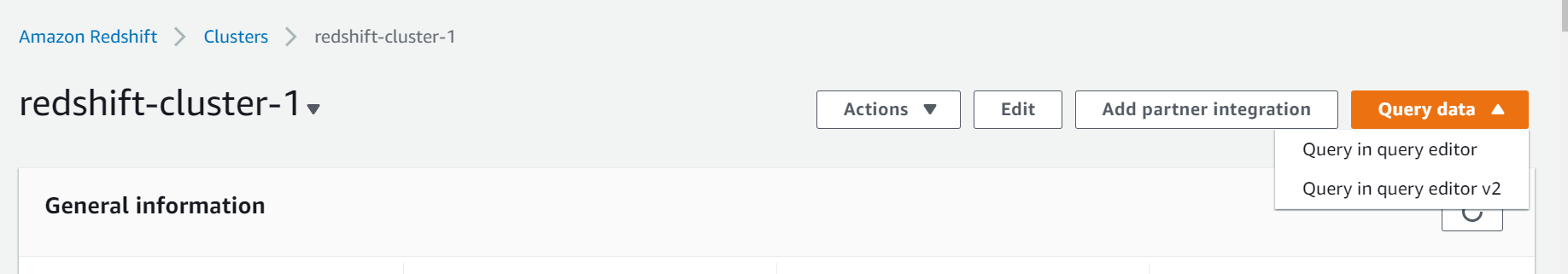 How to set up a redshift cluster