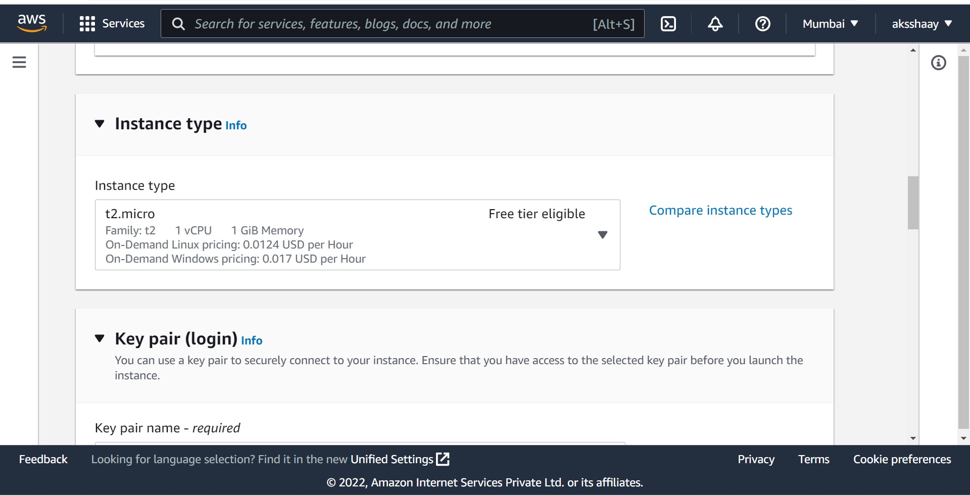 How to Launch EC2 instance in AWS