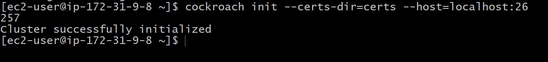 How to Install Cockroach DB Cluster?