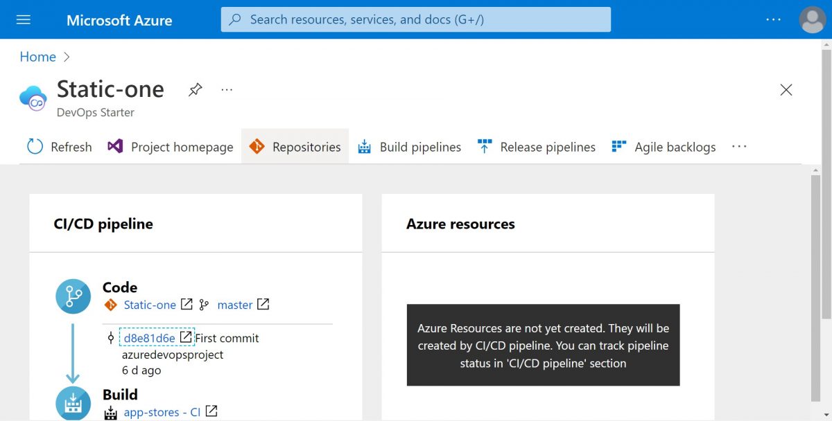 How to Setup CI/CD pipeline with Azure DevOps Stater Kit?