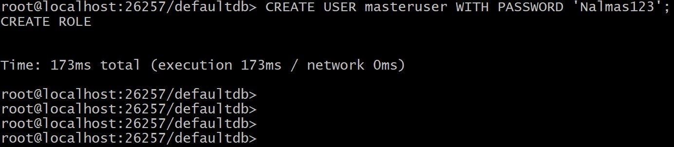 Cockroach DB Working and Authorization