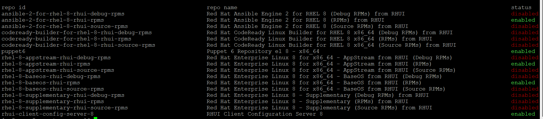 Puppet master and agent installation on RHEL 8